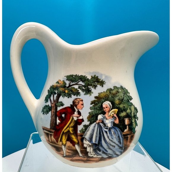 Homer Laughlin | Accents | Homer Laughlin Vintage Courting Couple ...